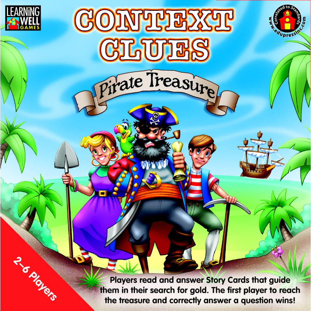 Learning Well Context Clues Pirate Treasure Game, Blue Level – Virventures