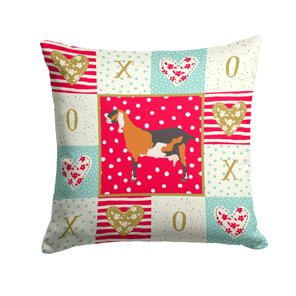 Anglo-Nubian Nubian Goat Love Fabric Decorative Pillow – Virventures