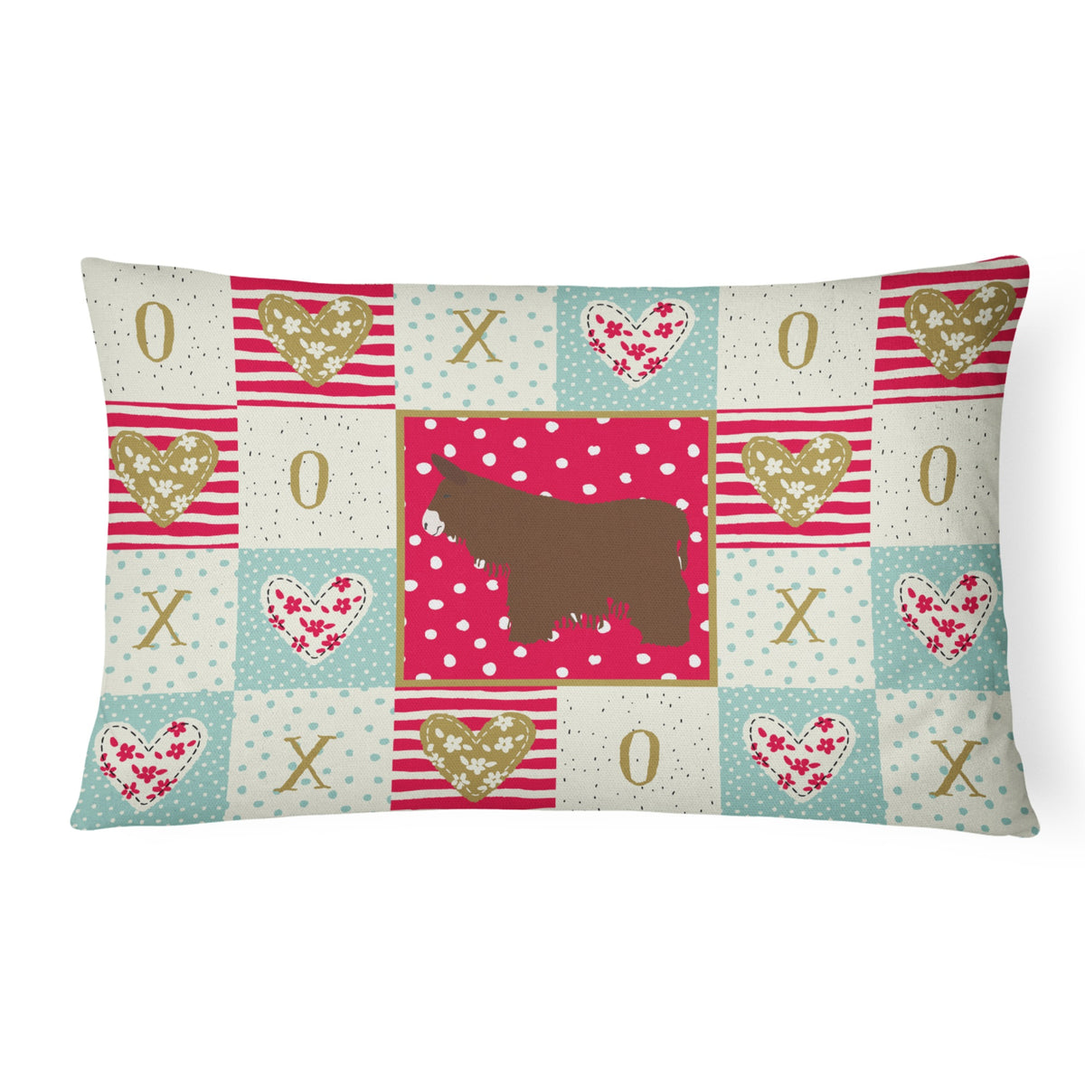 Poitou Poiteuin Donkey Love Canvas Fabric Decorative Pillow – Virventures