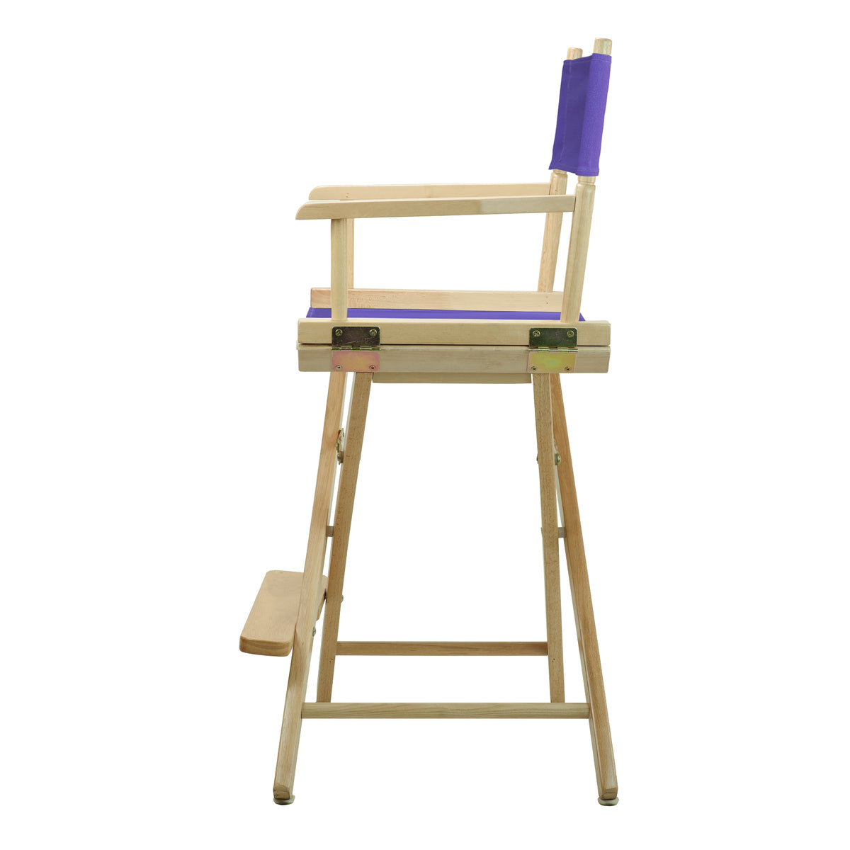 24' Director'S Chair Natural Frame-Purple Canvas – Virventures