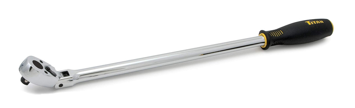 Titan 11301 3/8-Inch Drive X 18-Inch 36-Tooth Extra-Long Flex Head Rat ...