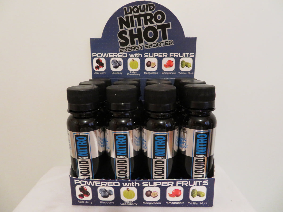 Nitro Berry Energy Shot Display – Virventures