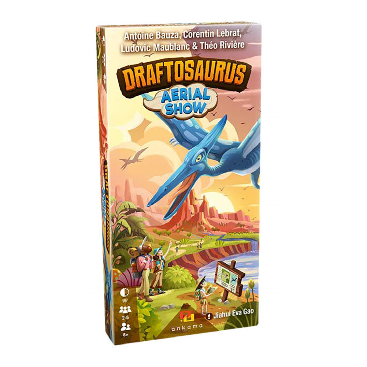 Ankama Draftosaurus: Aerial Show - Add New Dino-Meeples To Your Park ...