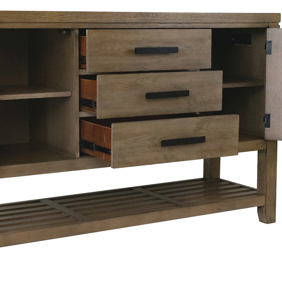 Sunset Trading Saunders Sideboard Buffet Server Tv Home Entertainment ...