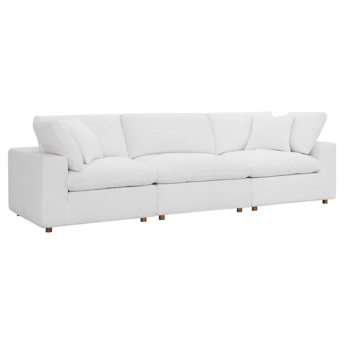 Ergode Plush Comfort 3-Piece Sectional Sofa Set - Luxurious Polyester ...