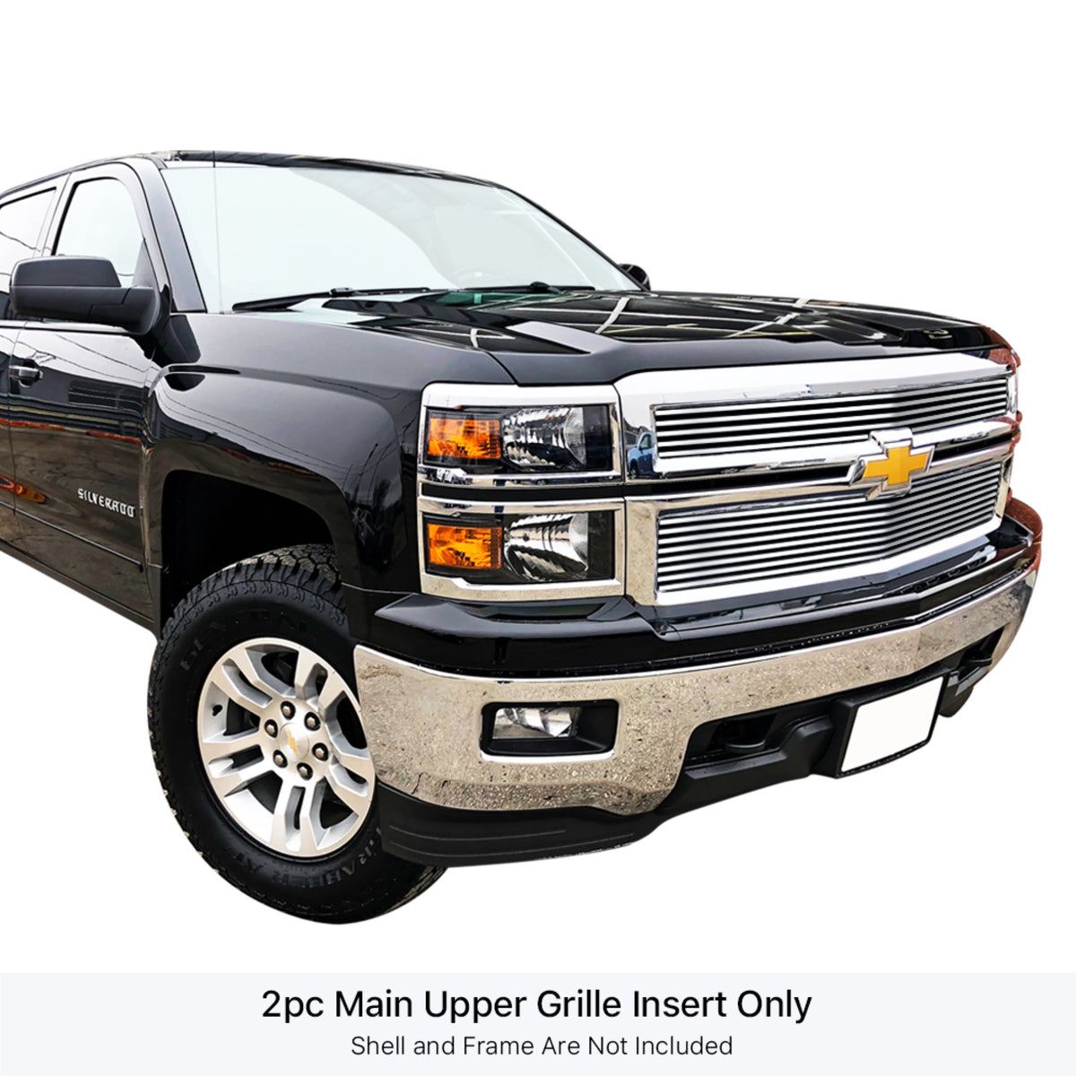 2014-2015 Chevy Silverado 1500 Not For Z71 304 Stainless Steel Polished ...
