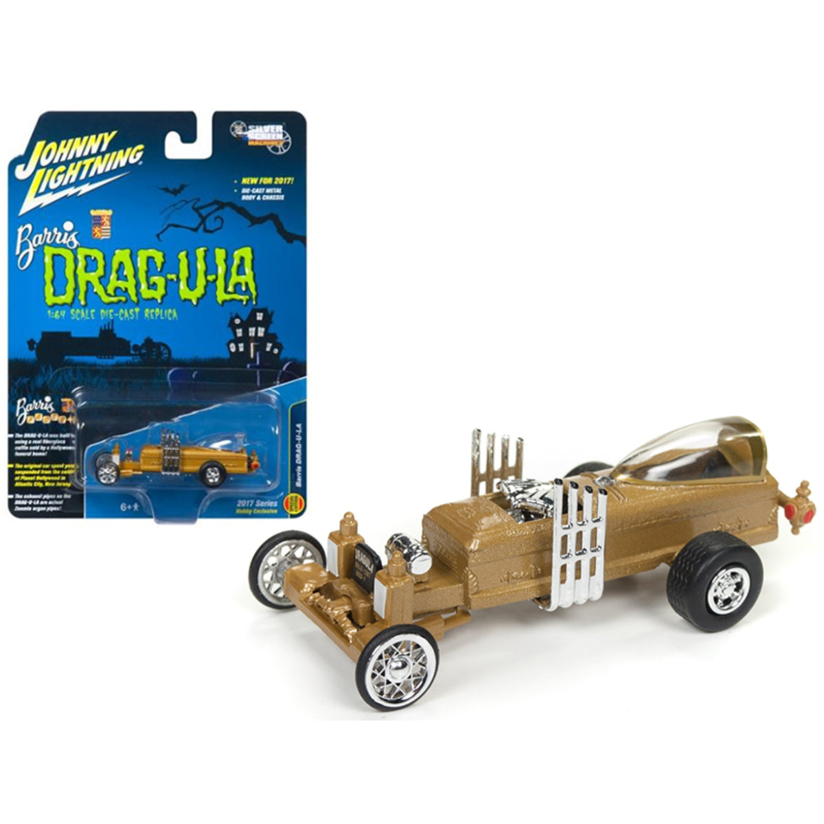 The Barris Dragula 'Hobby Exclusive' 1/64 Diecast Model Car By Johnny ...