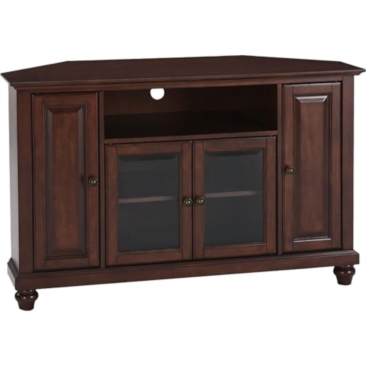 Casafoyer Furniture Cambridge Corner Tv Stand For 50+ Inch Tvs ...