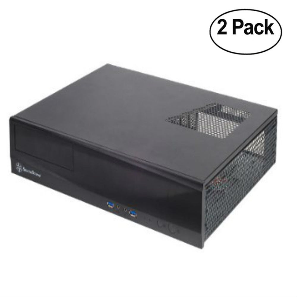 Silverstone Technology Milo Series Aluminum/Steel Micro-Atx Media ...