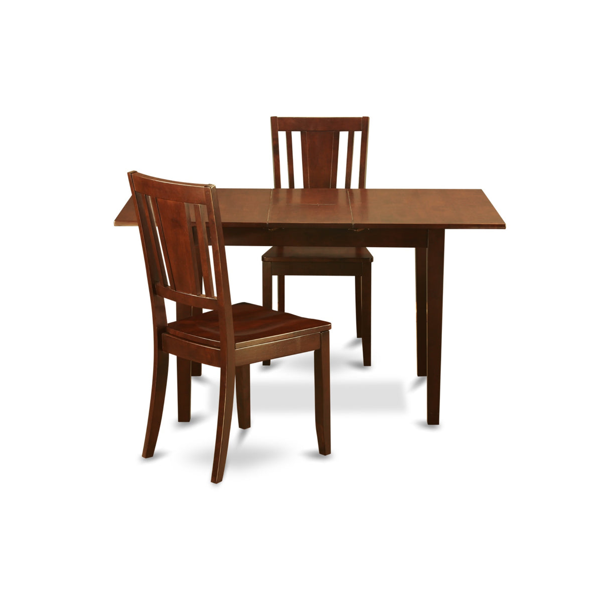 Nodu3-Mah-W 3 Pc Small Dinette Set - Dining Tables For Small Spaces And ...