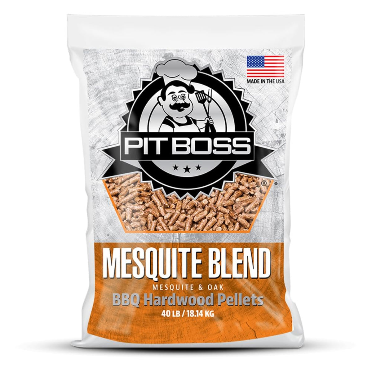 Pit Boss (40 Pound Mesquite Blend) All Natural Hardwood Bbq Wood ...