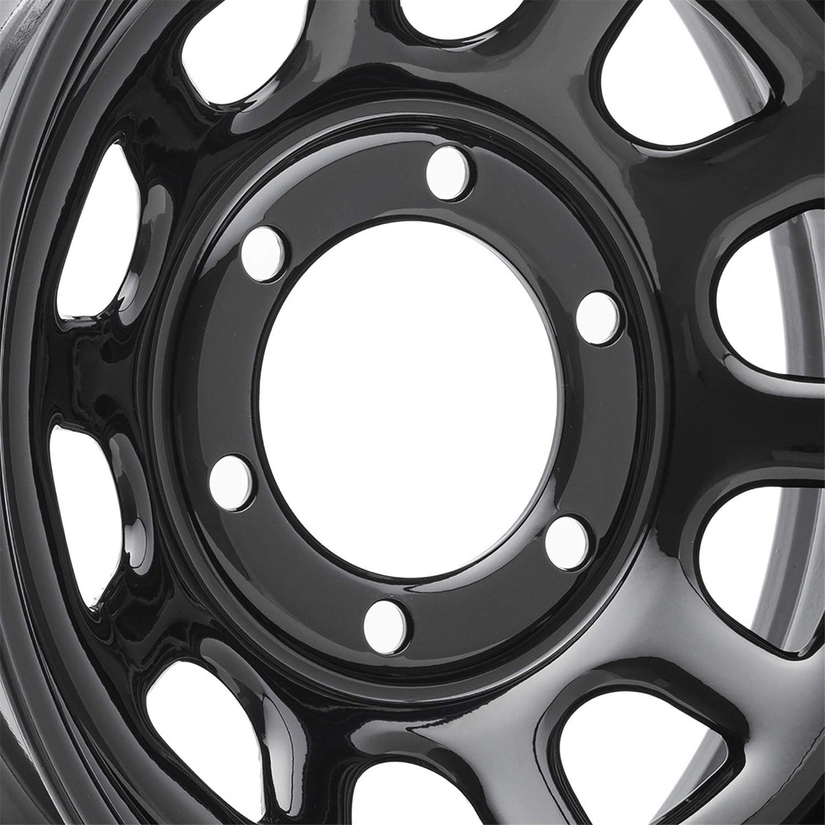 Pro Comp Steel Wheels Series 51 Wheel With Gloss Black Finish (15X10 ...