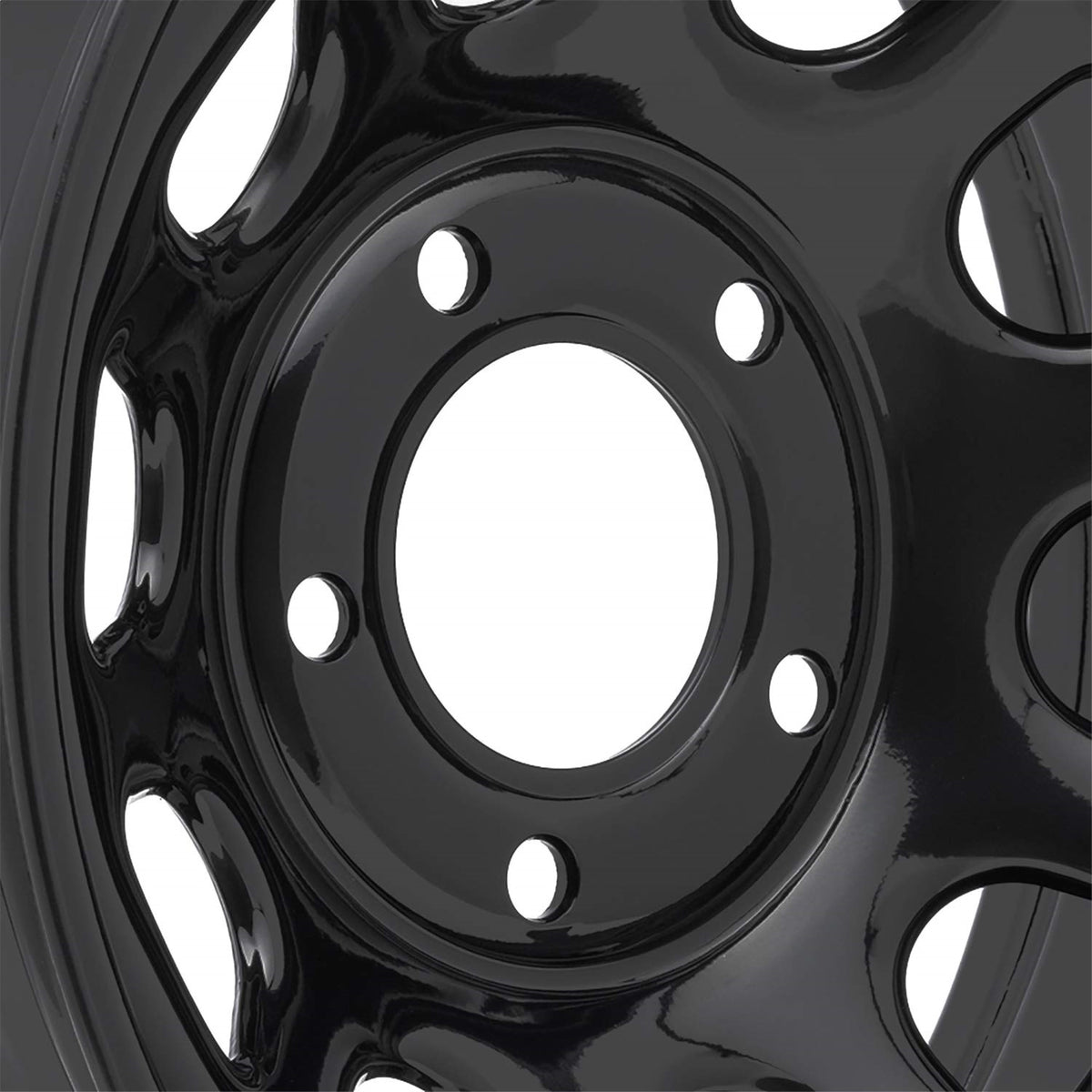 Pro Comp Steel Wheels Series 51 Wheel With Flat Black Finish (15X8'/5X5 ...