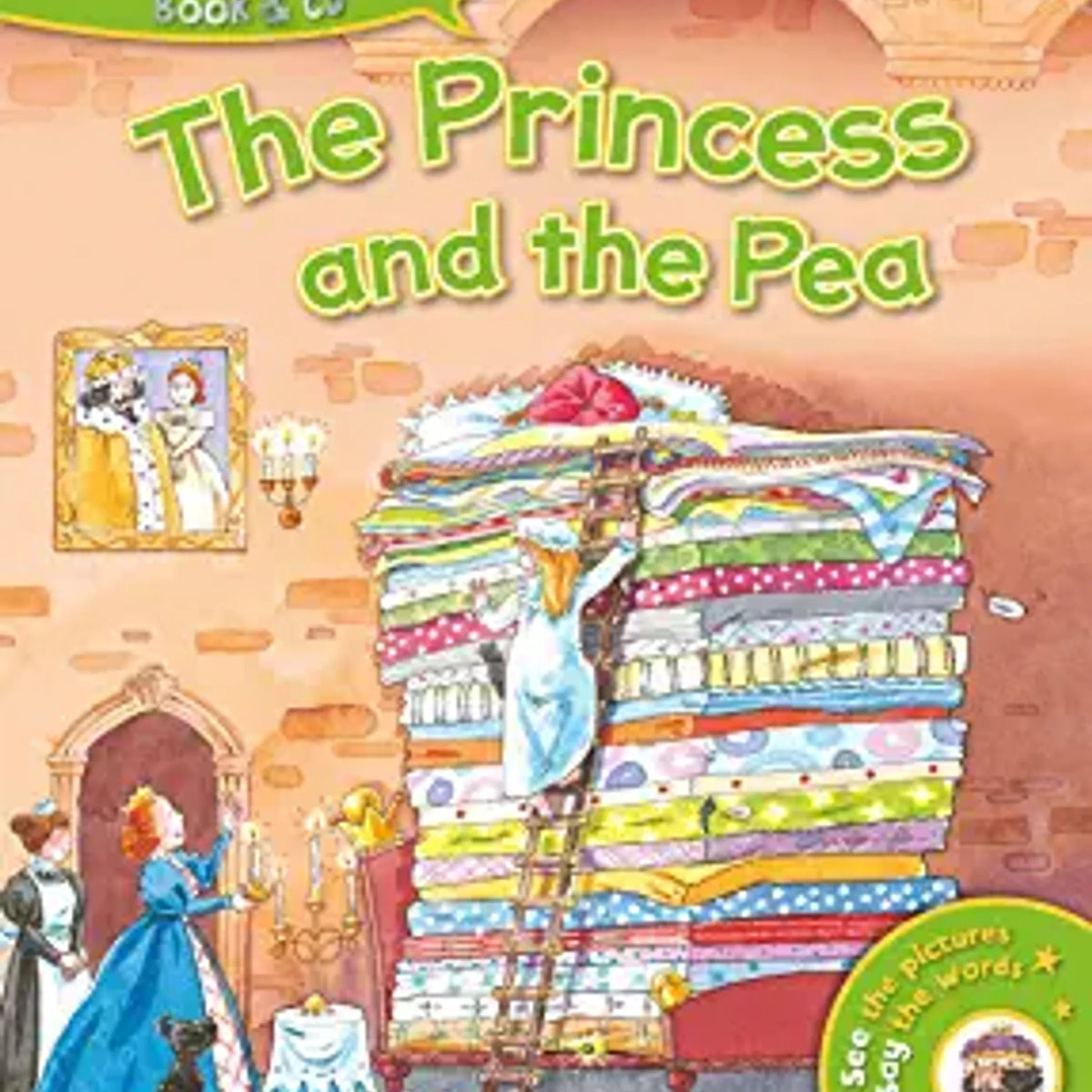Princess Tales, Book & Cd, The Princess & The Pea, Read Along With Me ...